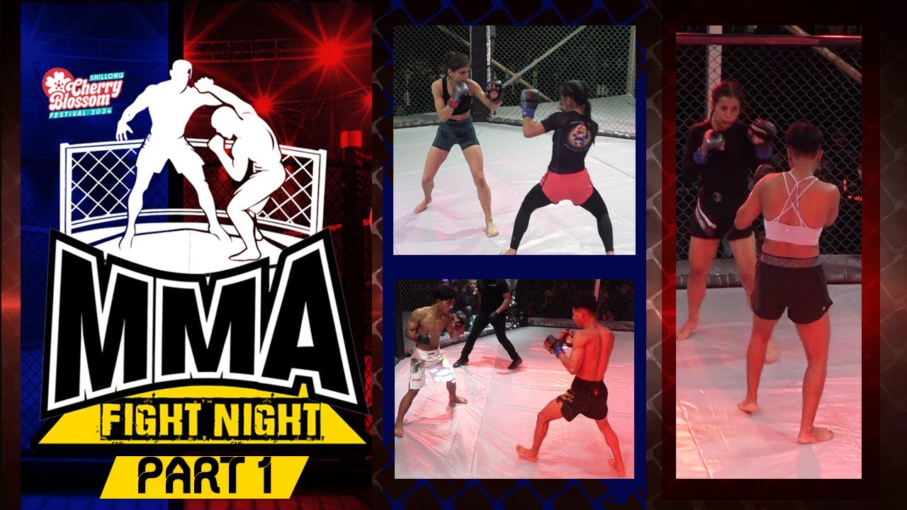 SHILLONG CHERRY BLOSSOM MIXED MARTIAL ARTS MMA FIGHT NIGHT PART 1 - YouTube