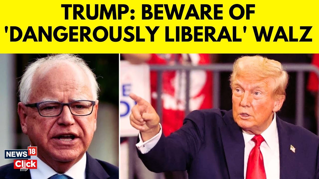 Donald Trump's Campaign Is Labelling Walz As "Far Left, Dangerously ...