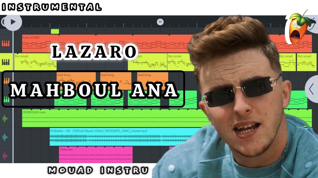 MAHBOUL ANA . Fl Studio Mobile - YouTube