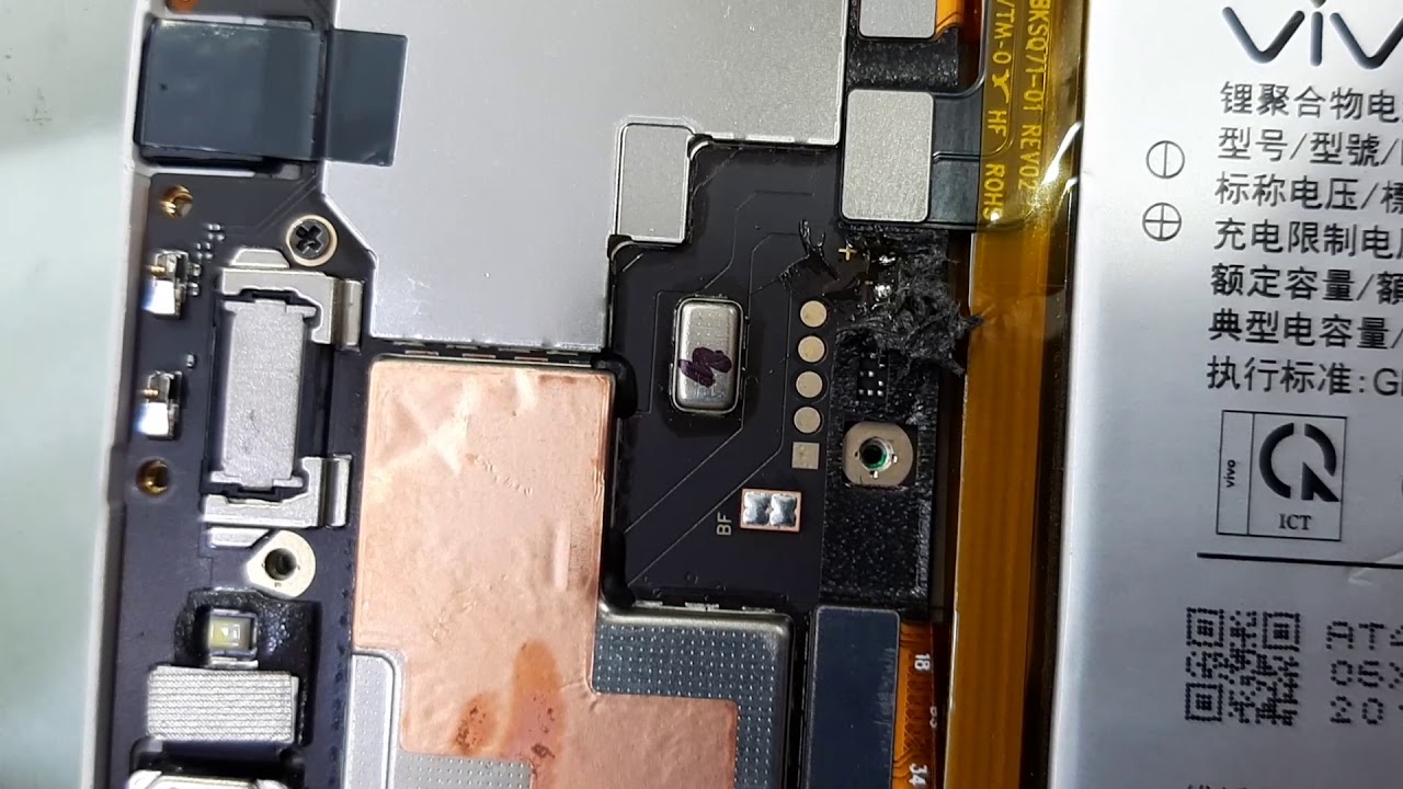 Vivo 1724 (y71) edt test point - YouTube