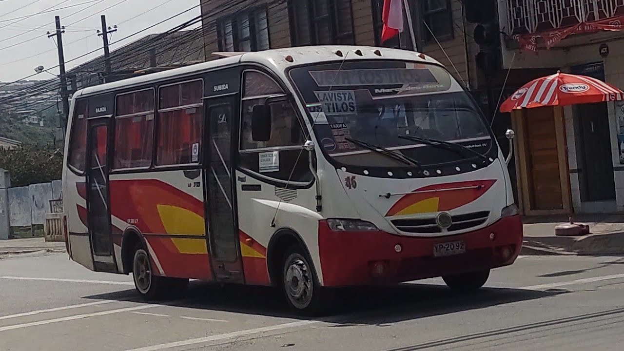 Metalpar Pucara Evolution IV/M.Benz/LO-712 Buses Nueva los Tilos # ...