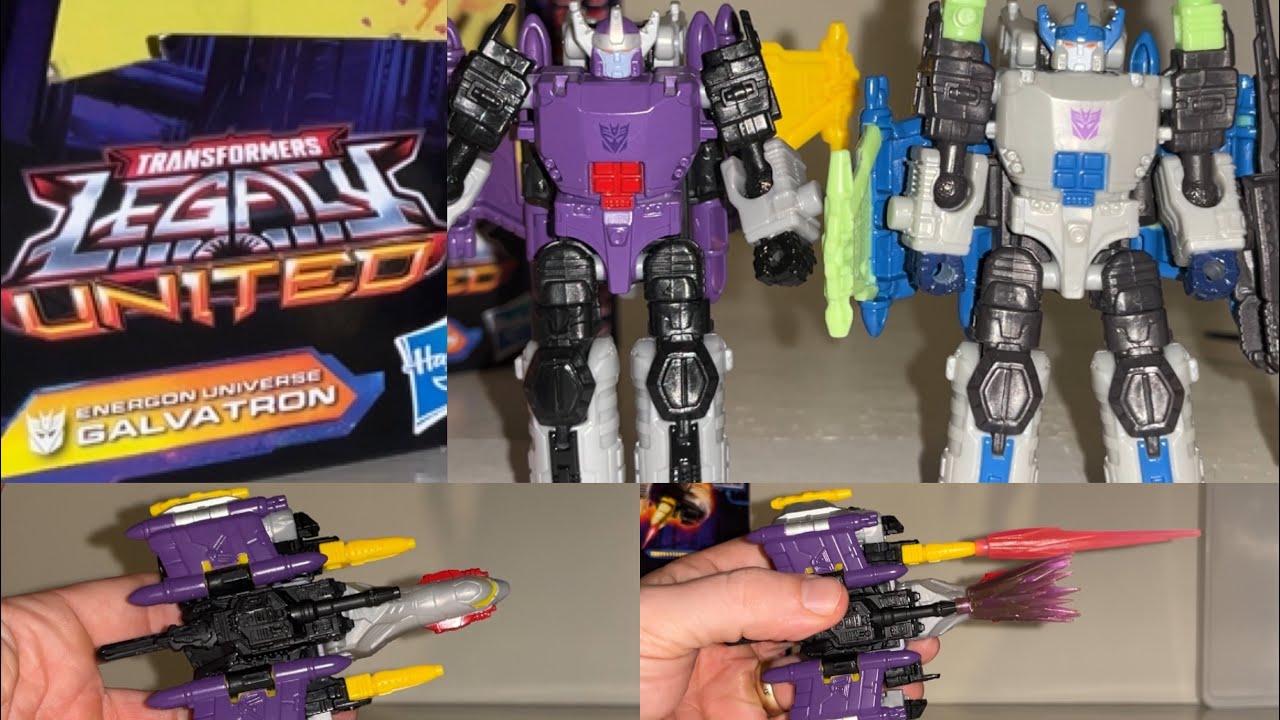 Transformers legacy united Galvatron review. Energon universe core ...