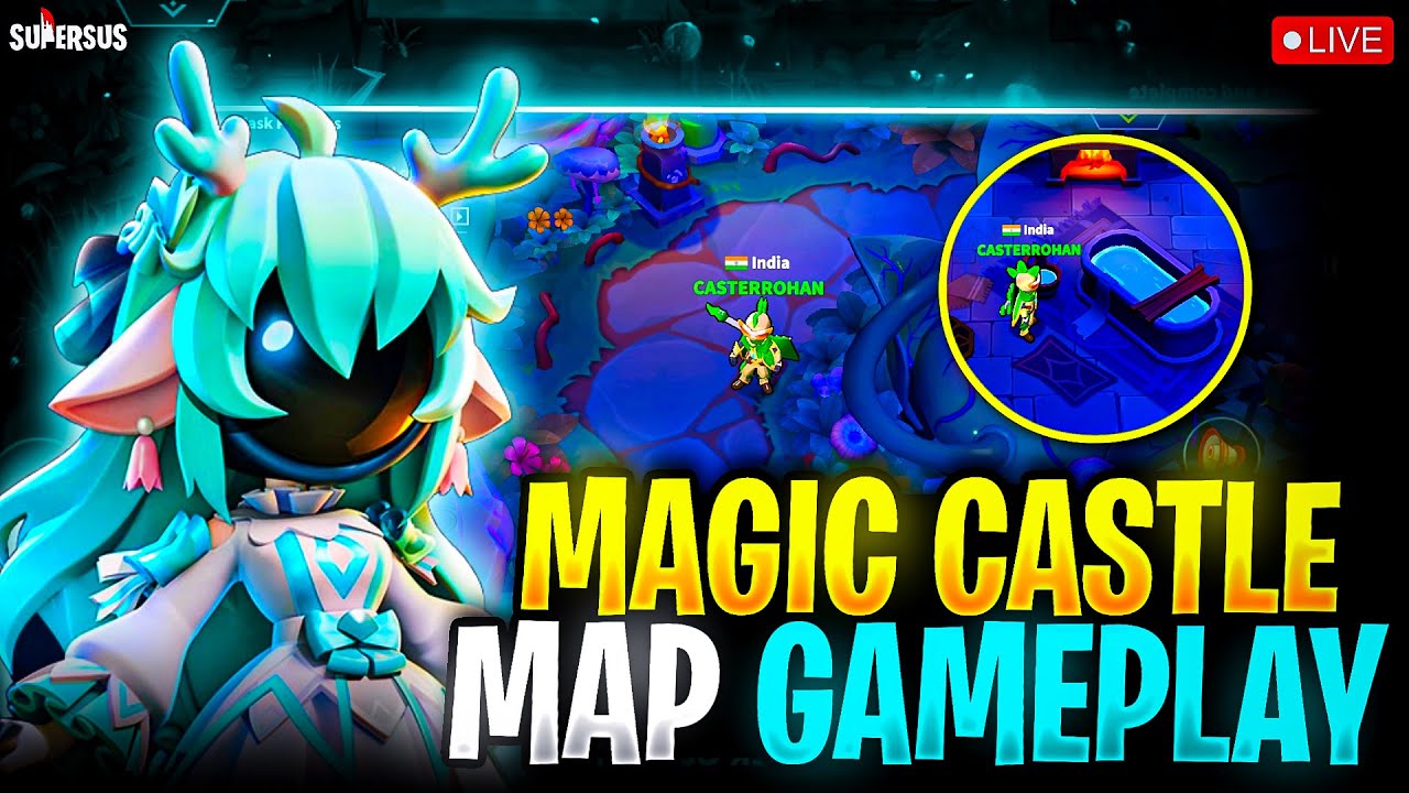 LET'S PLAY IN SUPER SUS NEW MAP🤩|| SUPERSUS LIVE STREAM || SUPERSUS ...