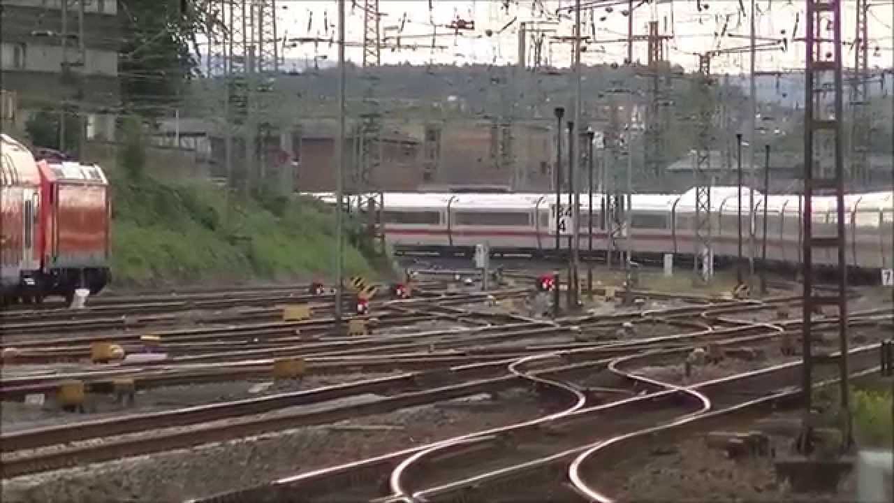 ICE-Durchfahrt in Gießen (20.09.2015 16:28 -16:31 Uhr) ICE 579 / ICE 72 ...