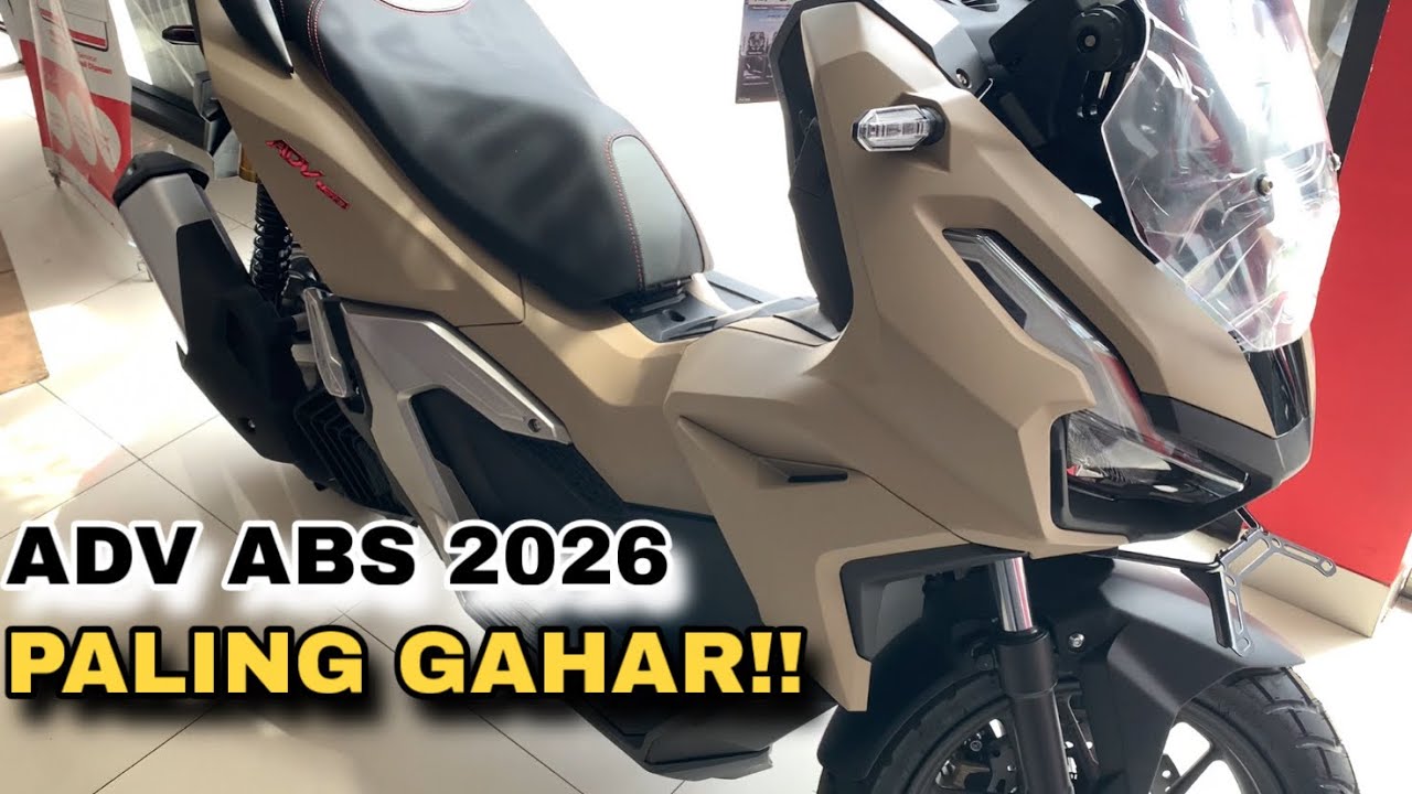 NEW HONDA ADV 160 ABS TOUGH MATTE BROWN 2026 - YouTube