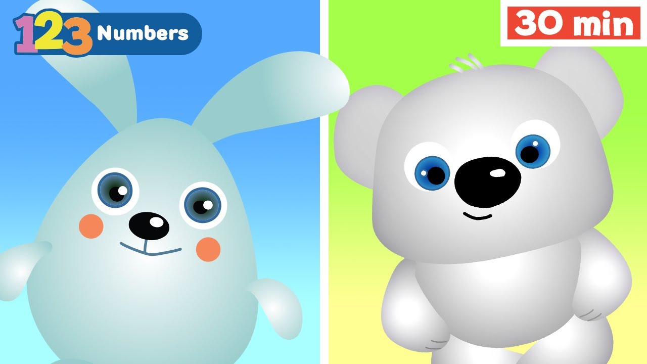 Counting Numbers w Animals for Kids | Numbers Around the Globe ...