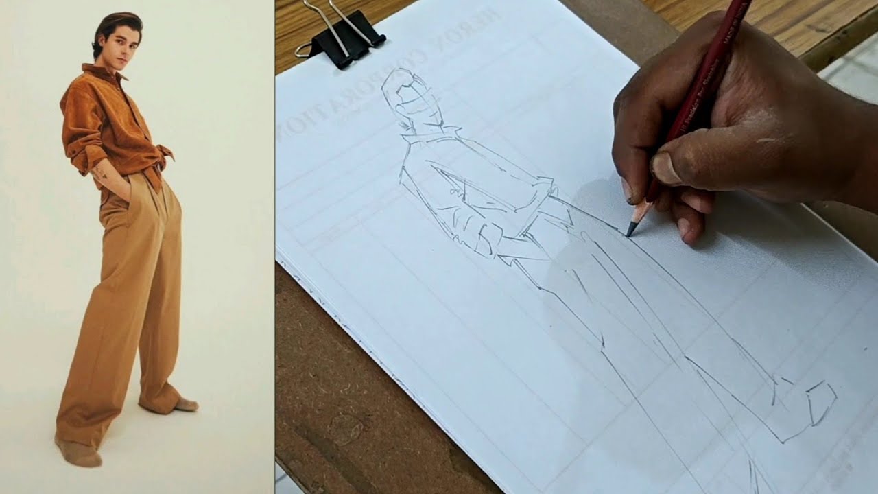 How To Draw Freehand figure drawing? Part 4 / Ritesh Sharma Art Academy ...