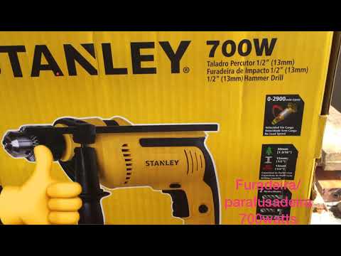 Stanley 700watts furadeira e parafusadeira