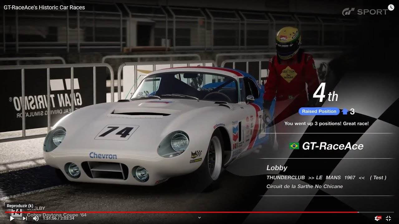 GT-RaceAce's Historic Car Races - YouTube
