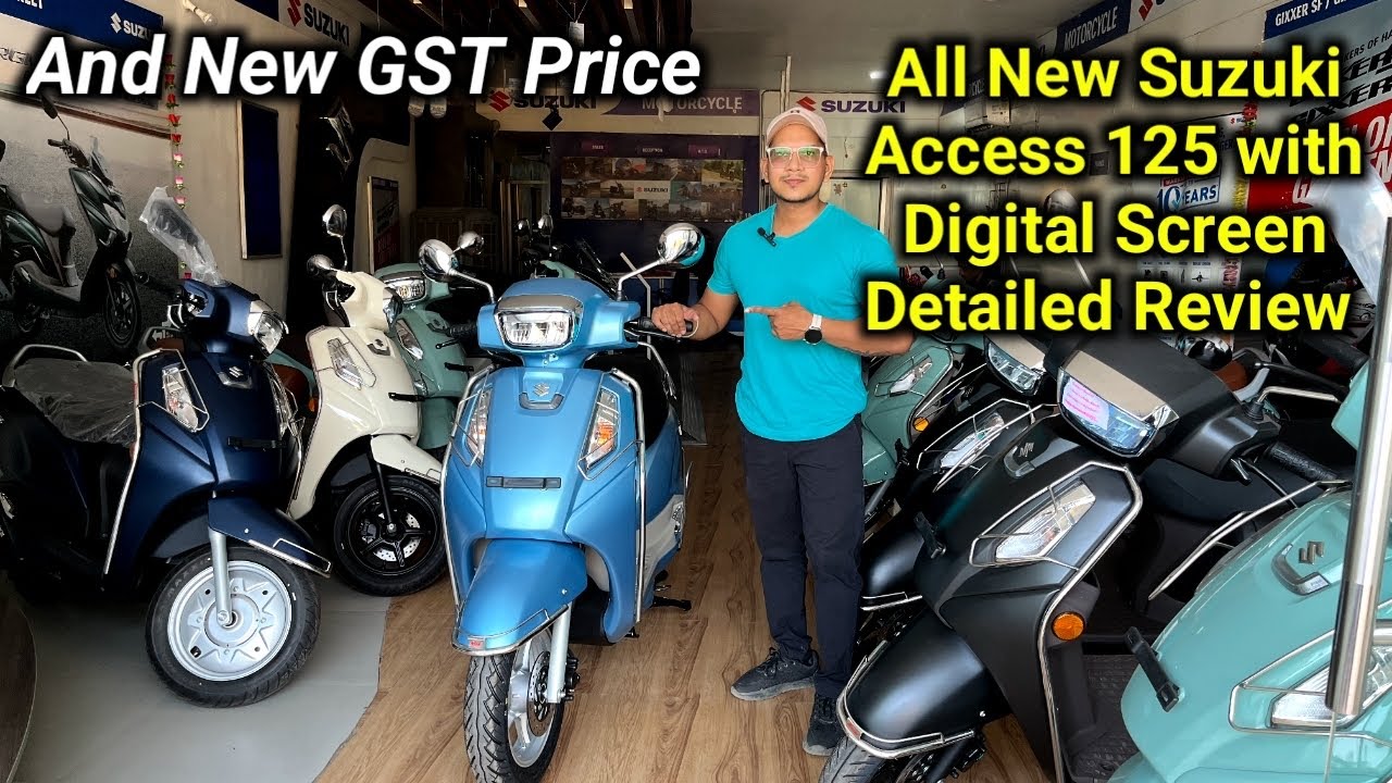 All New Suzuki Access 125 With TFT Display Detailed Review # ...