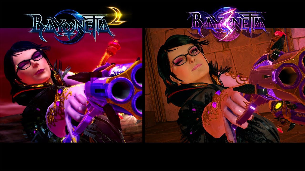 The Witch of Genesis (Bayonetta 2 vs Bayonetta 3) Comparison/Showcase ...