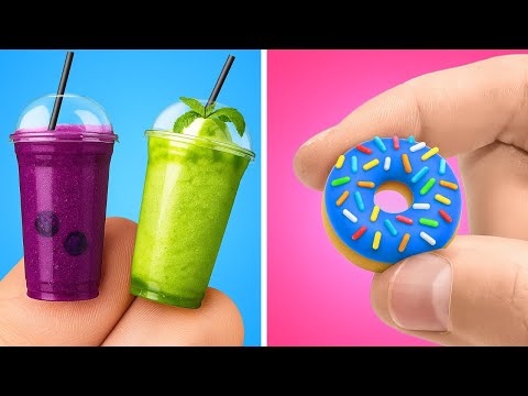 Miniature Crafts That Are So ADORABLE! 💖 Best Tiny DIYs You Can Make At Home