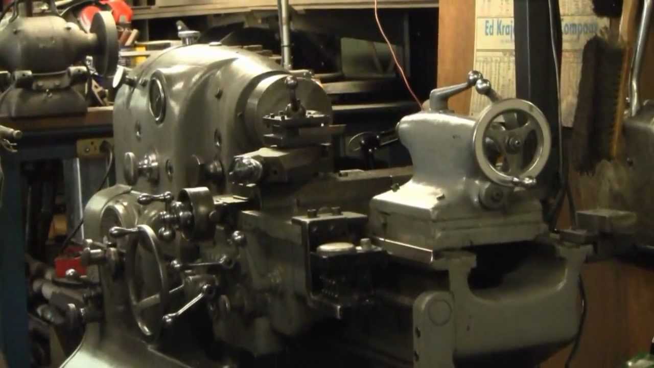Monarch Lathe - YouTube