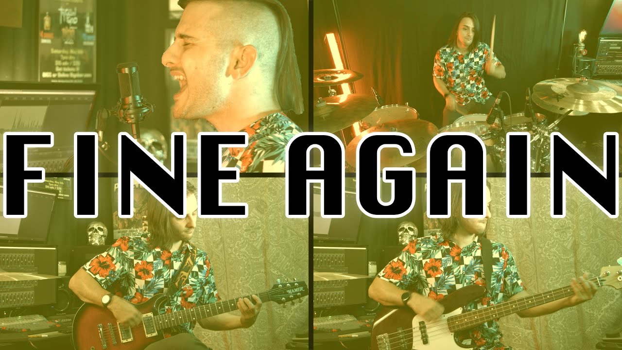 Seether - Fine Again (One Man Band Cover) - YouTube