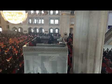 Bilal Beyin Ahzab 56 Cuma İç Ezan Öncesi Okuyuş Ankara Kocatepe Camii Müezzini
