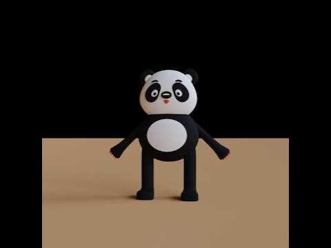 How To Model a Panda in Blender || Panda 3d Blender || Panda3d - YouTube