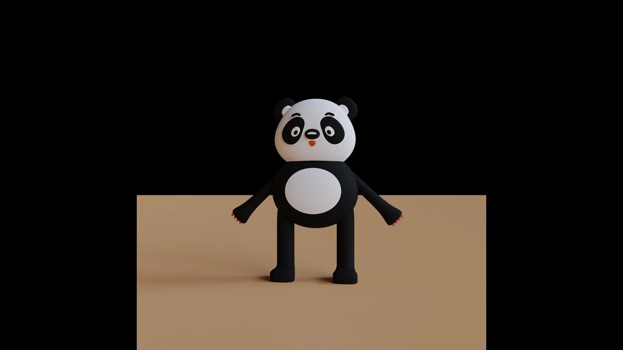 How To Model a Panda in Blender || Panda 3d Blender || Panda3d - YouTube