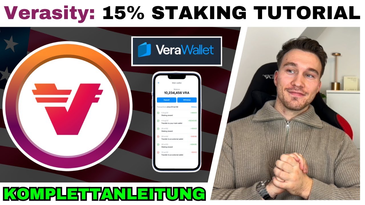 Verasity (VRA): Ultimatives Staking Tutorial 2023 einfach & schnell mit der Vera Wallet - YouTube
