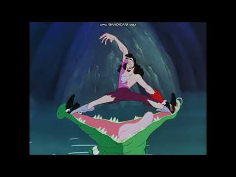 Peter Pan 1953 Battle 1 In the Inside of Skull Rock Part 2