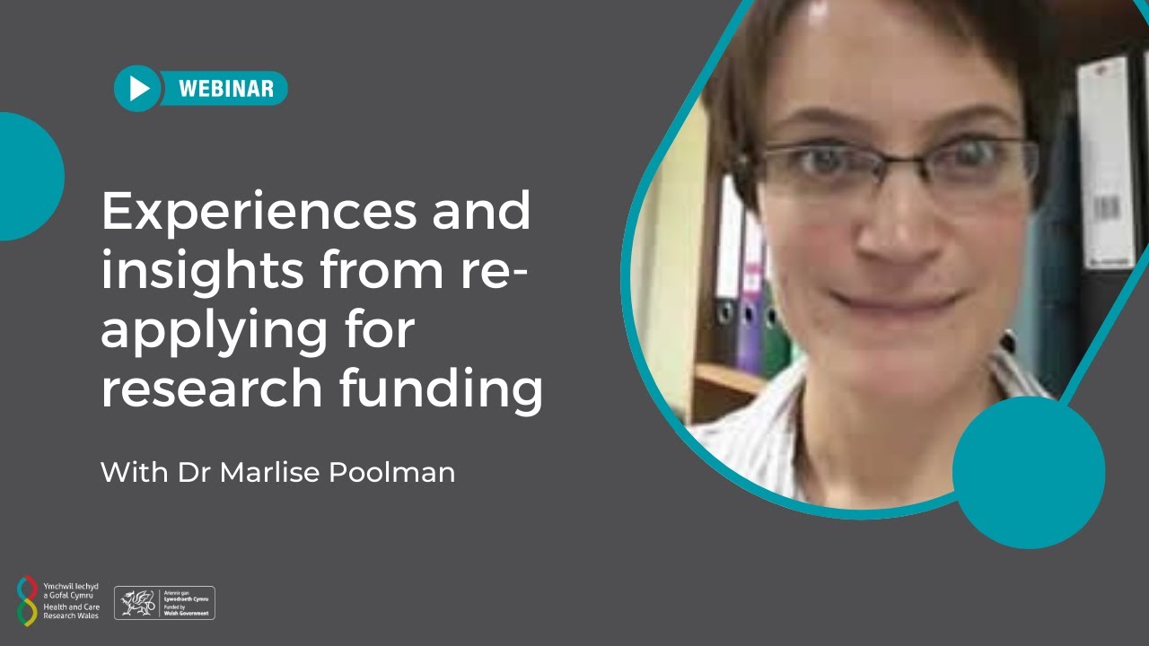 Experiences and insights from re-applying for research funding with Dr ...