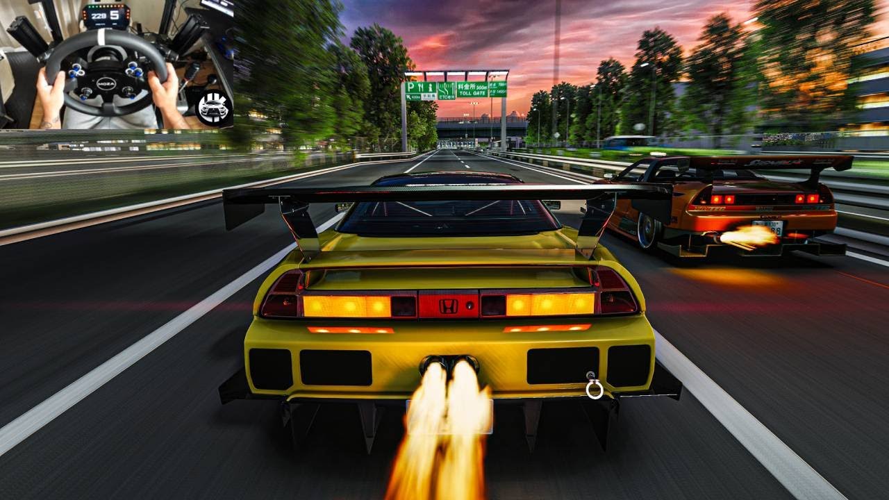 528HP Tracked Honda NSX NA1 Type R Vs 519HP NSX NA1 Type R - Assetto ...