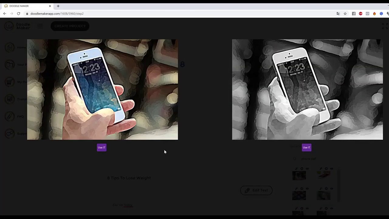 Doodle Maker Demo - Brief Doodle Maker Review and Bonuses - YouTube