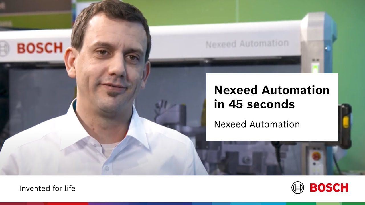 Bosch Nexeed Automation - YouTube