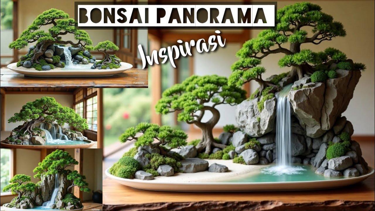 Inspirasi Bonsai Panorama Pasir PUTIH - YouTube