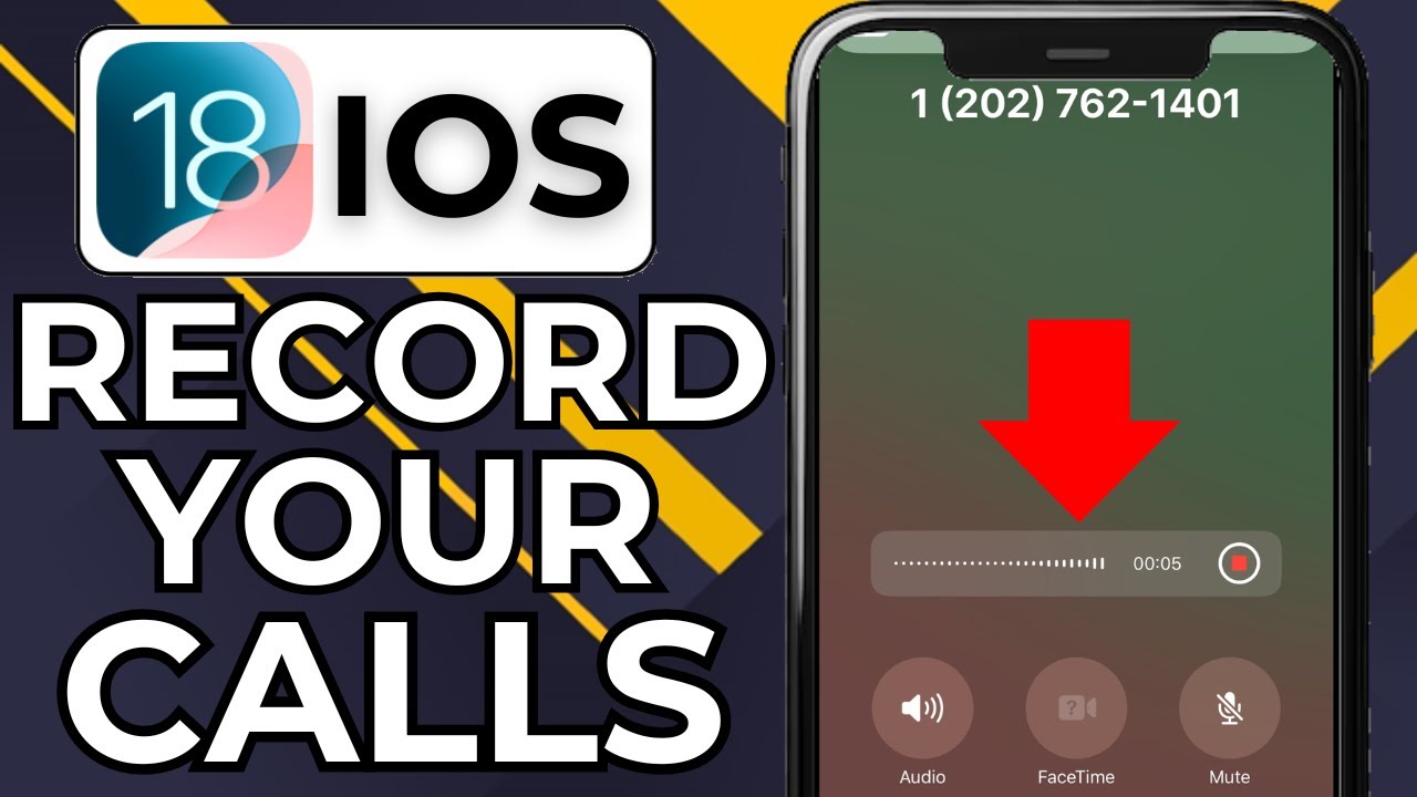 HOW TO RECORD CALLS ON IPHONE IOS 18 (2025) - YouTube