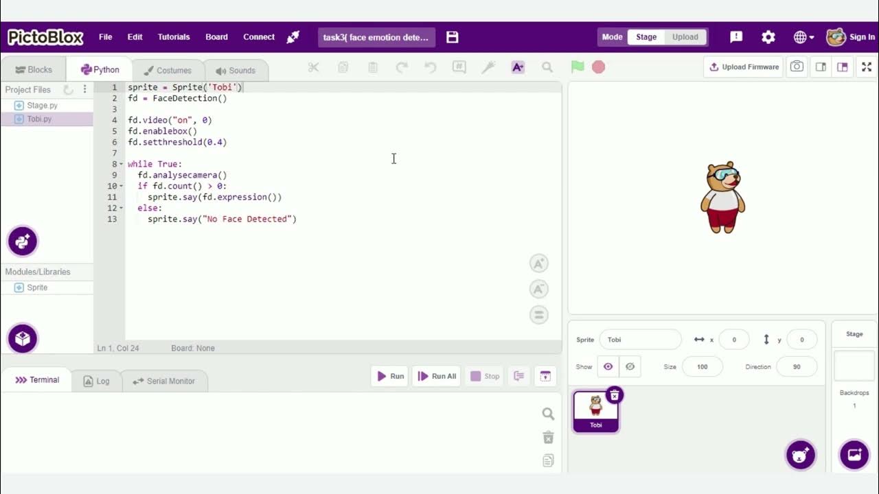 task 3: Face Emotion Detector - YouTube