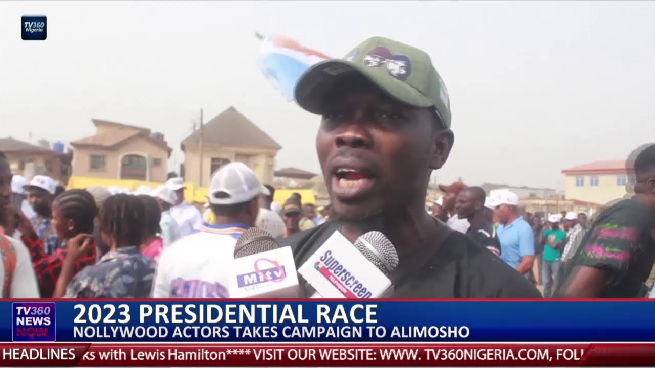 NOLLYWOOD ACTORS TAKES CAMPAIGN TO ALIMOSHO - YouTube
