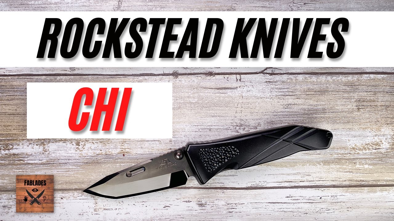Rockstead Chi Pocketknife. Fablades Full Review - YouTube