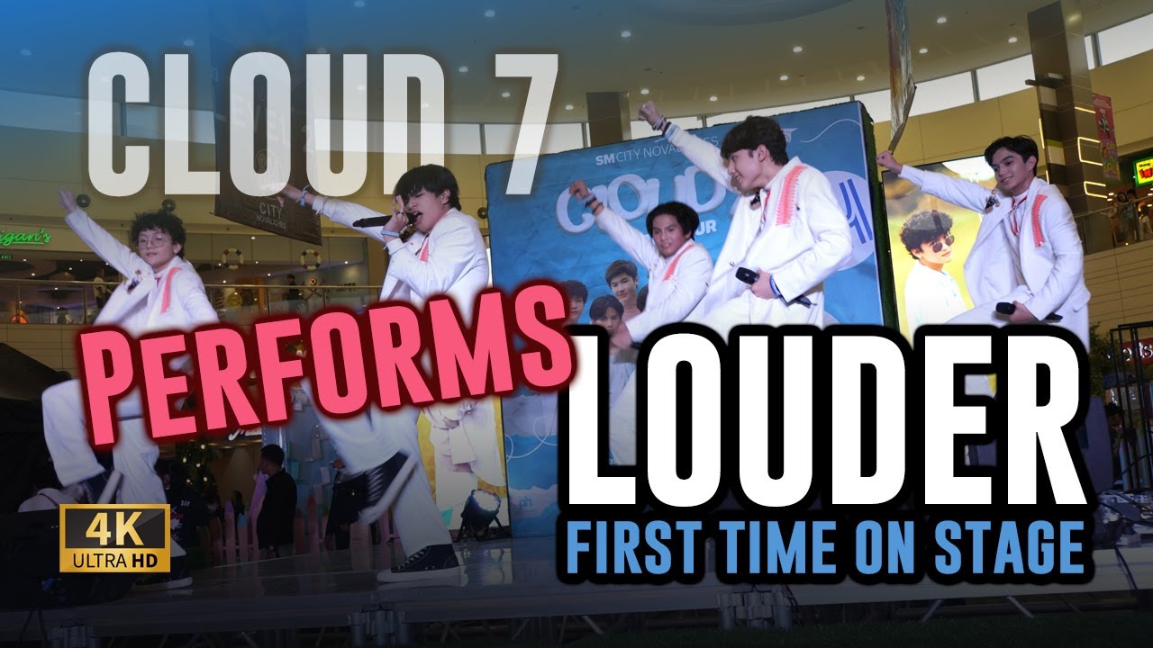 CLOUD 7 PERFORMS LOUDER -First Time On Stage! Tara Na I Event ...