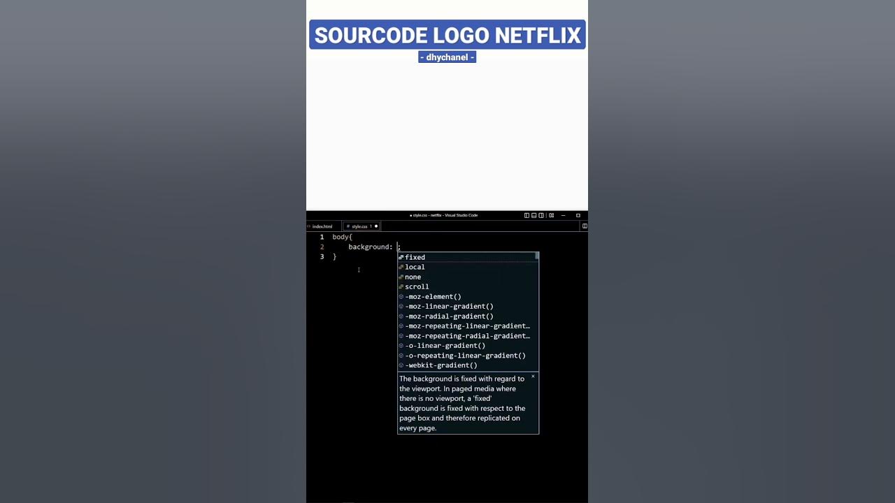 Css Logo Netflix Cprogramming Css Java Teknikinformatika Coding Programming Youtube 0415