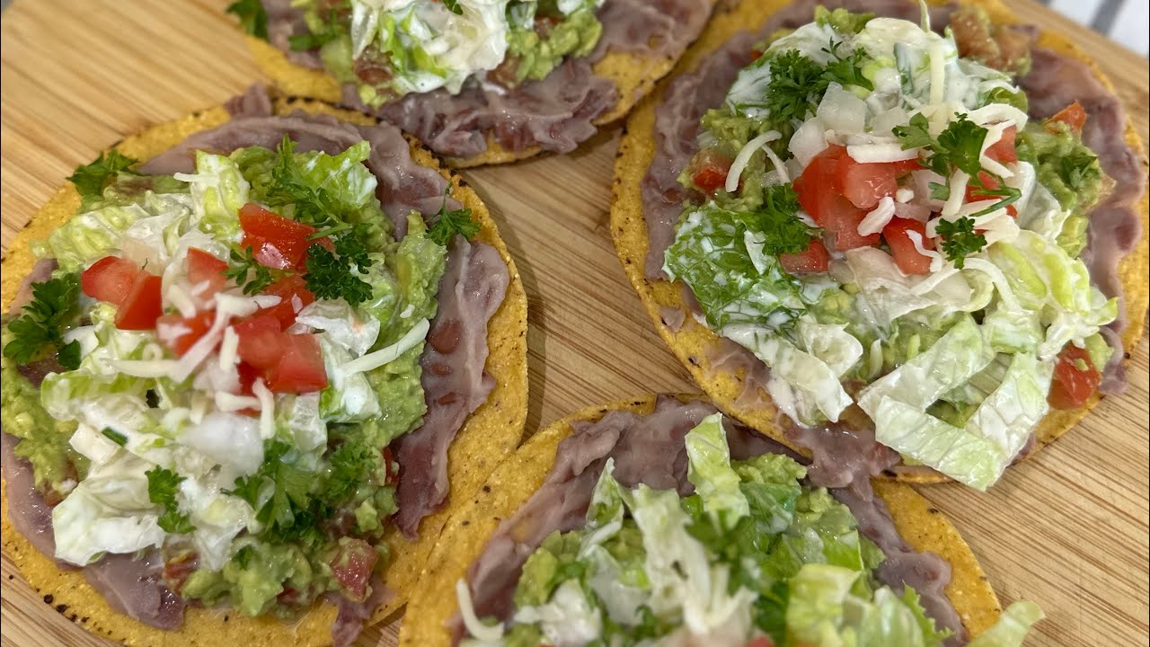How To Make Tostada | Quick and Delicious - YouTube
