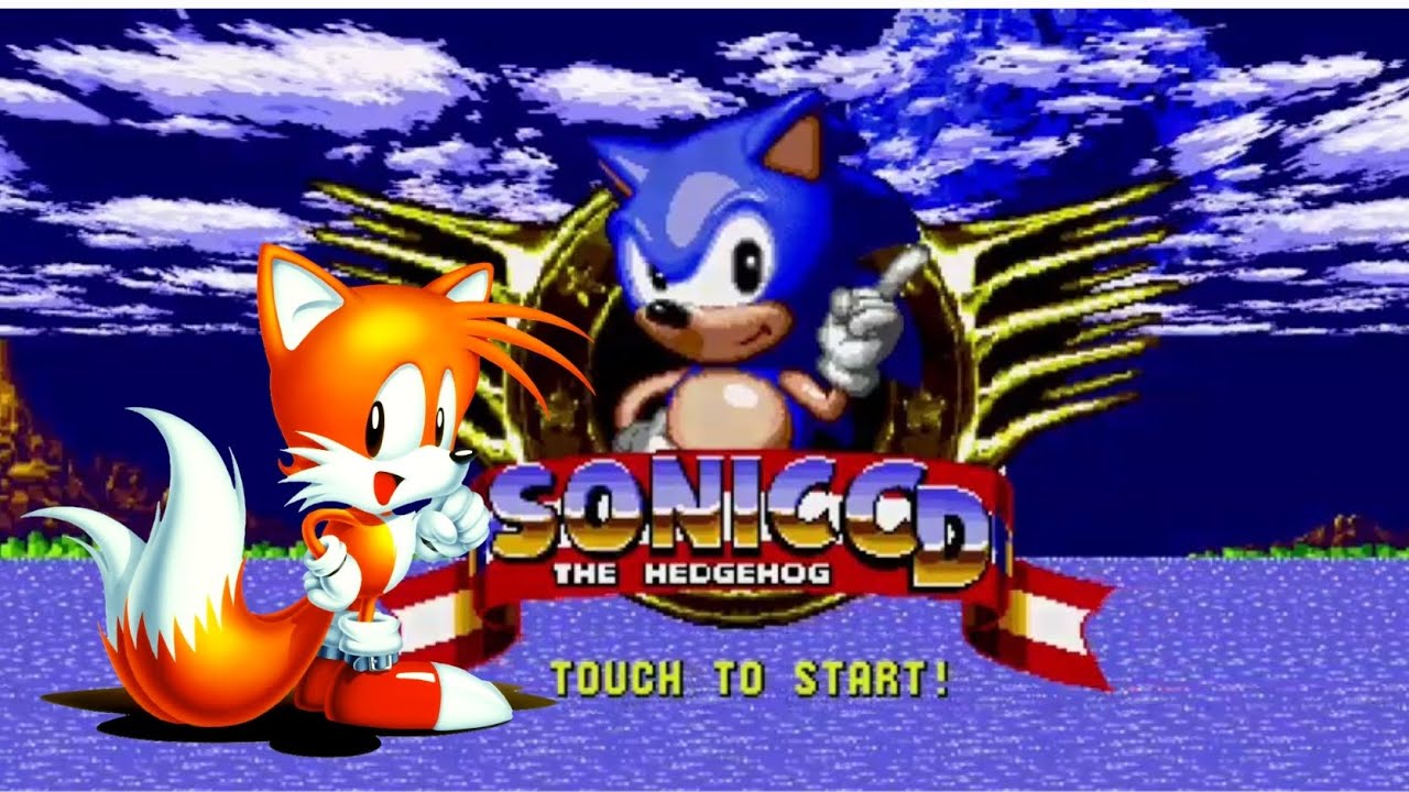 Sonic the Hedgehog CD classic - completo com as 7 Time Stones - Tails ...