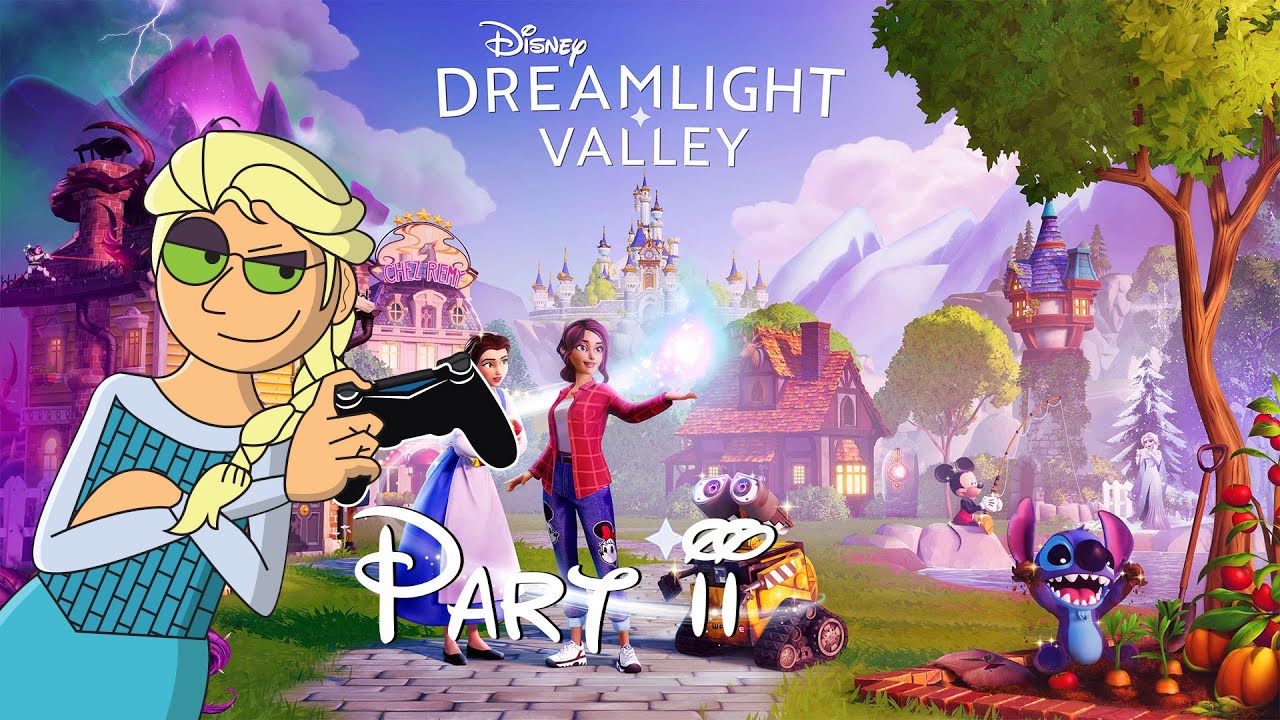 Elsa‘s Adventure in Disneyland: Disney Dreamlight Valley Part 2 - YouTube