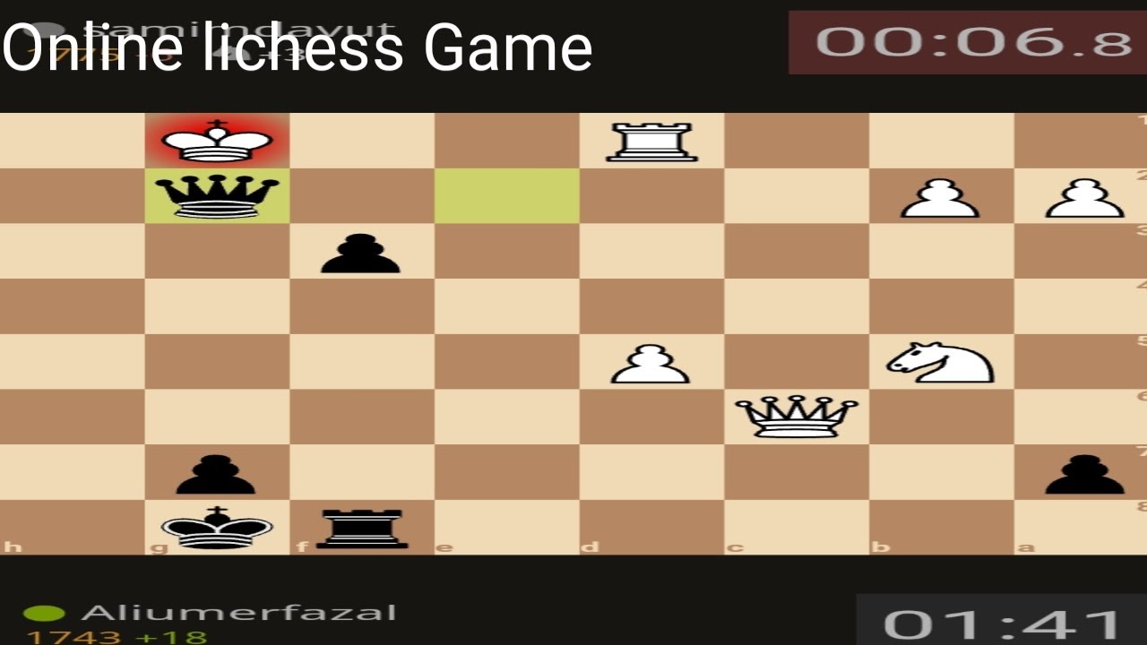 Chess game. online play with friends on lichess Game . beautiful chess ...