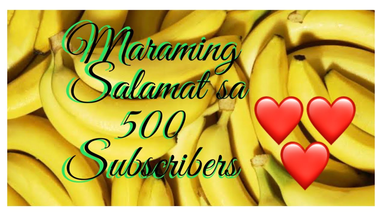 500 bananas road to halfway - YouTube