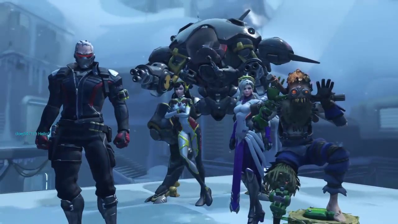 Overwatch Teamwork! Victory - YouTube