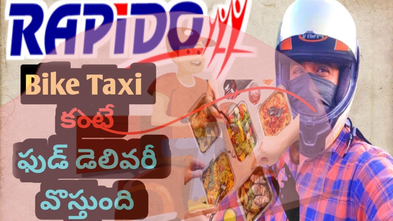 Rapido bike taxi earnings||Rapido Food delivery||Rapido parcel 📦 ...