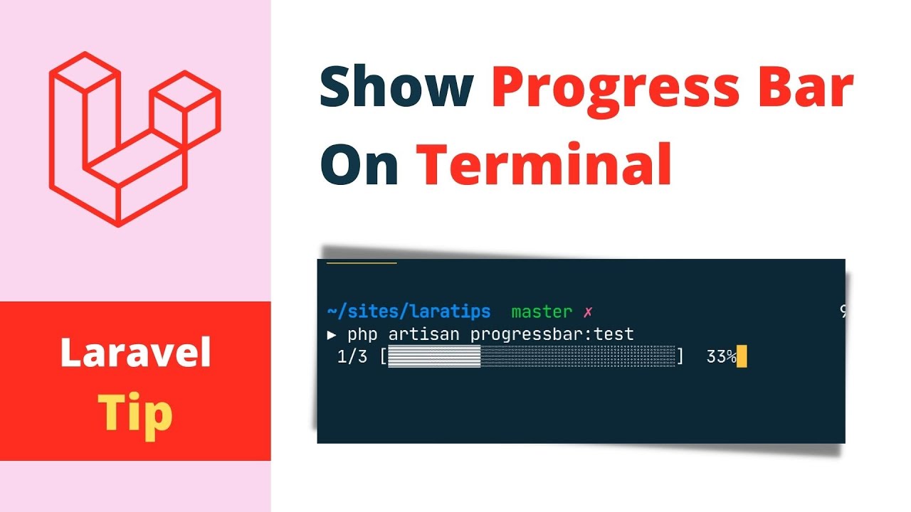 Laravel How To Show Progress Bar In The Terminal YouTube laravel-how-to-show-progress-bar-in-the-terminal-youtube