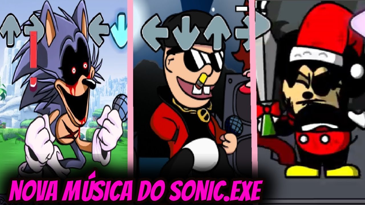 FNF NOVA MÚSICA DO SONIC.EXE,JEFFY V2 e MOKEY e GROOBY-FRIDAY NIGHT ...