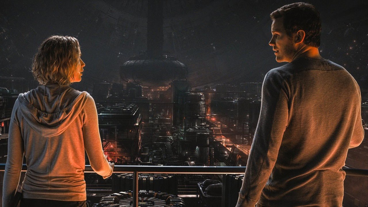 Passengers Stars Reveal Their Favorite Sci-Fi Stories - YouTube