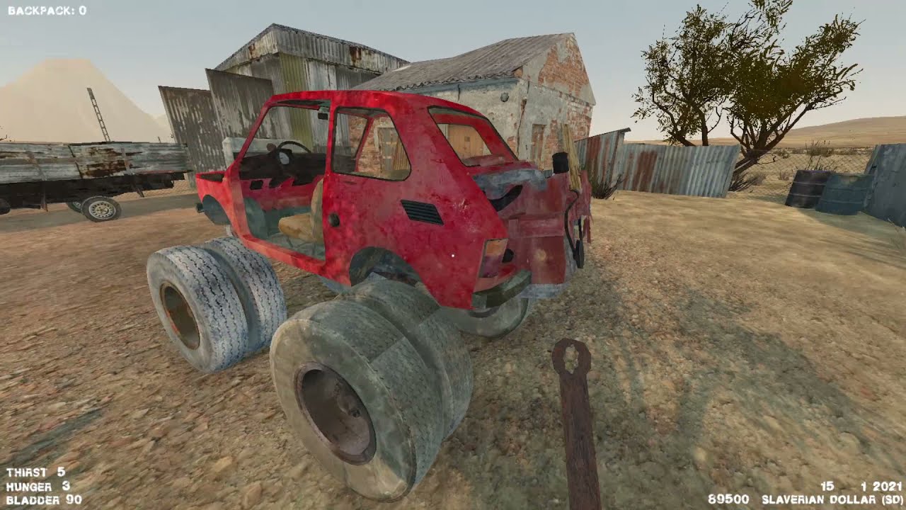 Unlimited car pat customization system - The Wasteland Trucker - YouTube