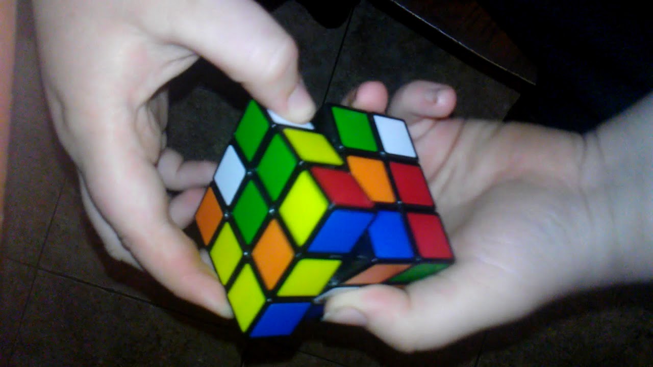 How to solve red side on rubix cube - YouTube
