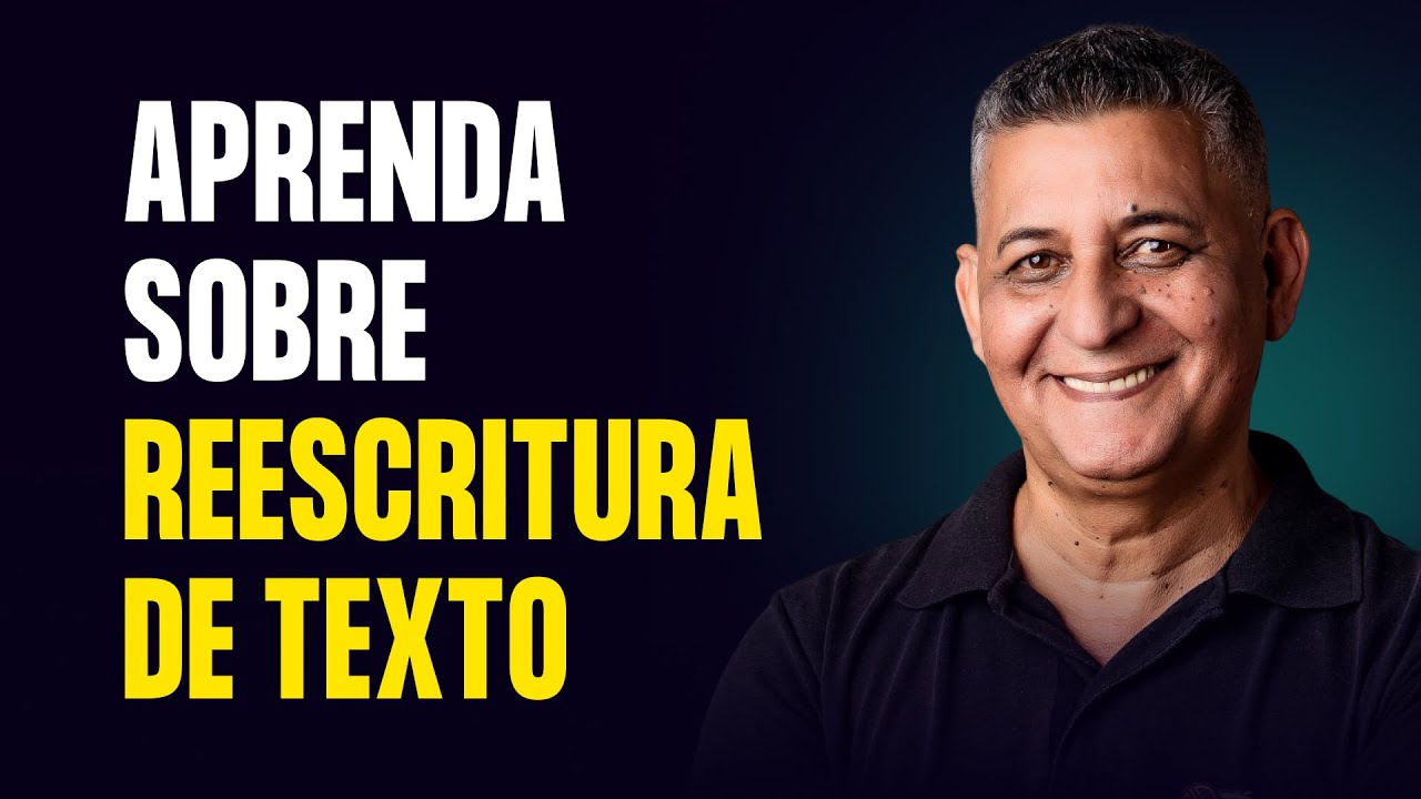 APRENDA SOBRE REESCRITURA DE TEXTO I Concursos Públicos - YouTube