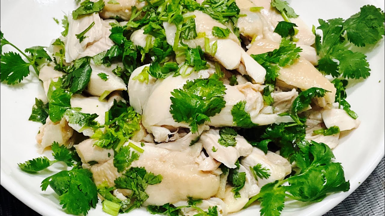 Special tender boneless sauce marinated smooth white chicken with ...