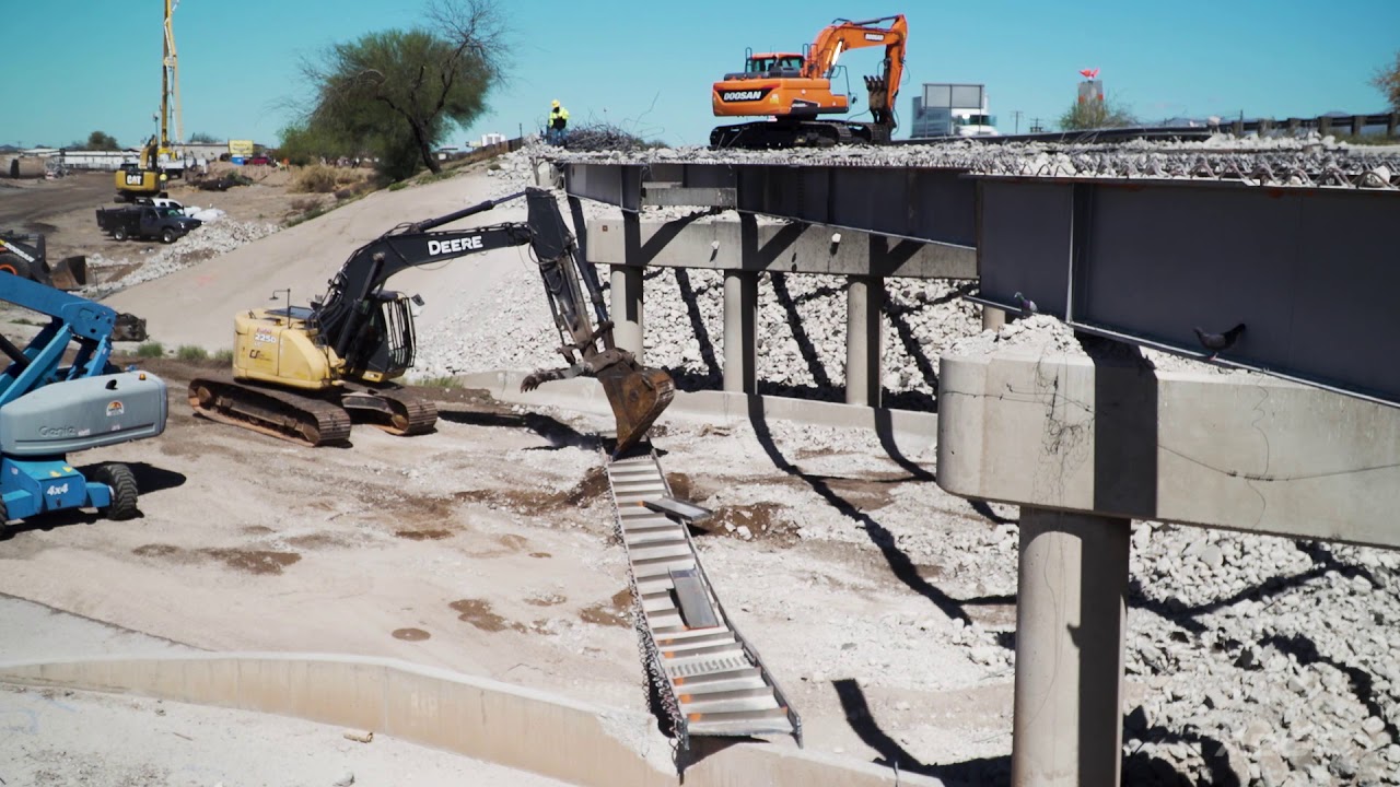 I-10 and Ruthrauff Overpass (March 2020) - YouTube