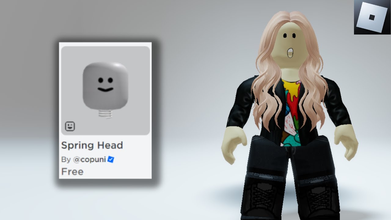 ROBLOX NEW SPRING HEAD FACE BUNDLE FOR FREE!😍🥺 - YouTube